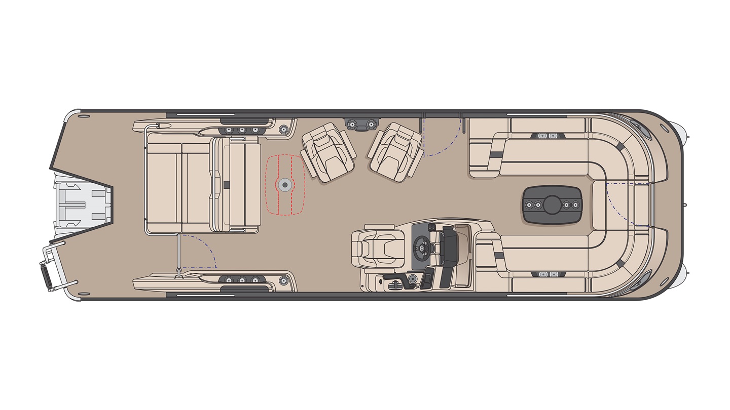 Vogue® 27 RL (2022) - Pontoons - Princecraft®