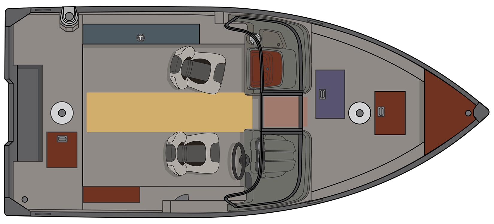 Holiday® 162 DLX WS (2022) - Fishing Boats - Princecraft®